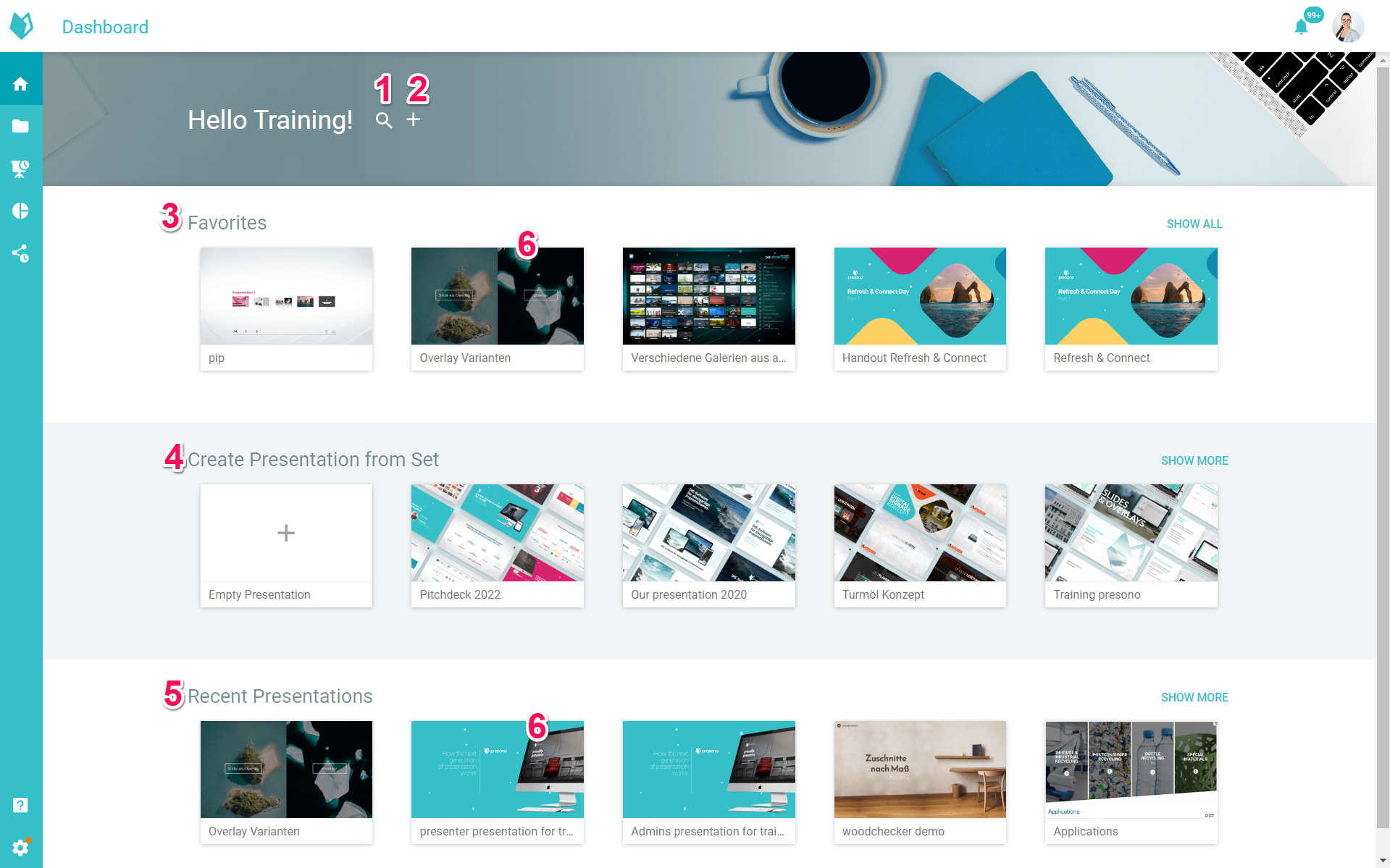 Dashboard – presono's knowledgebase