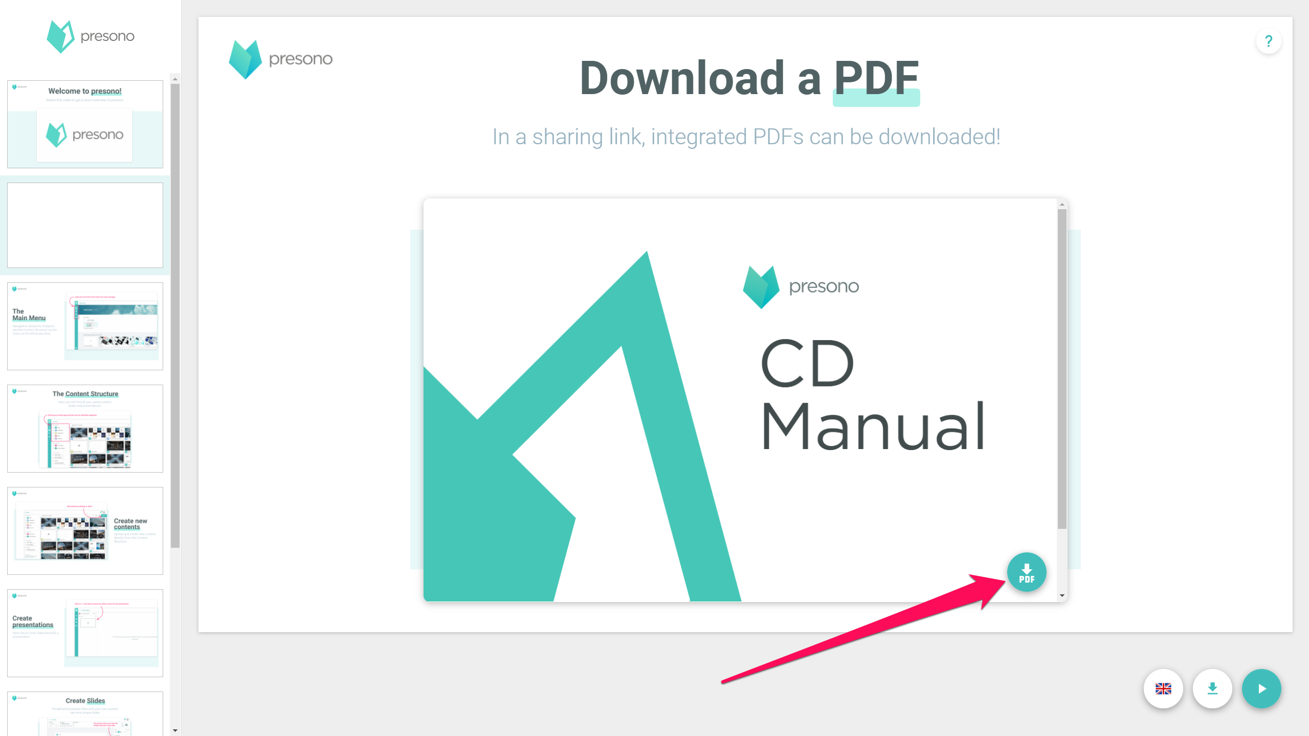 Share sessions – presono's knowledgebase